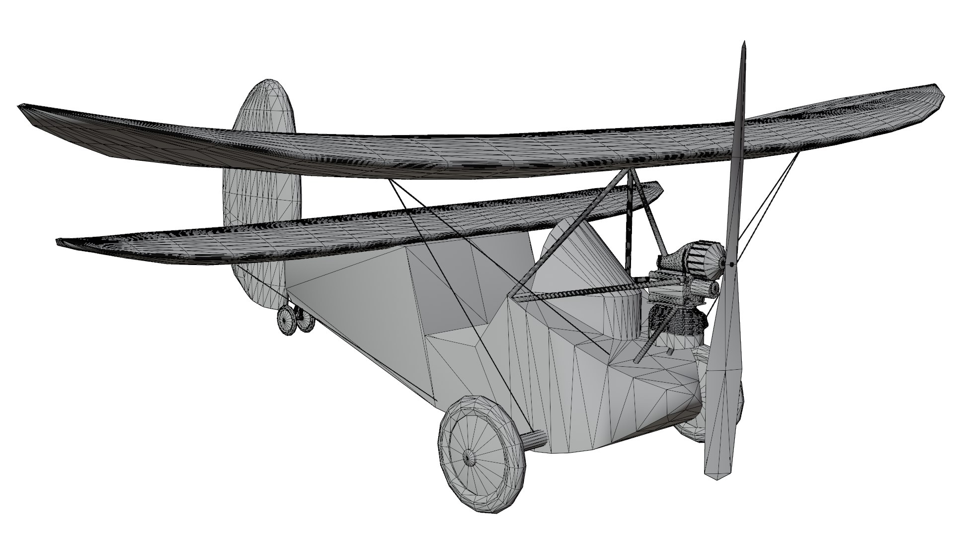 Mignet HM 14 3D Model - TurboSquid 2326136