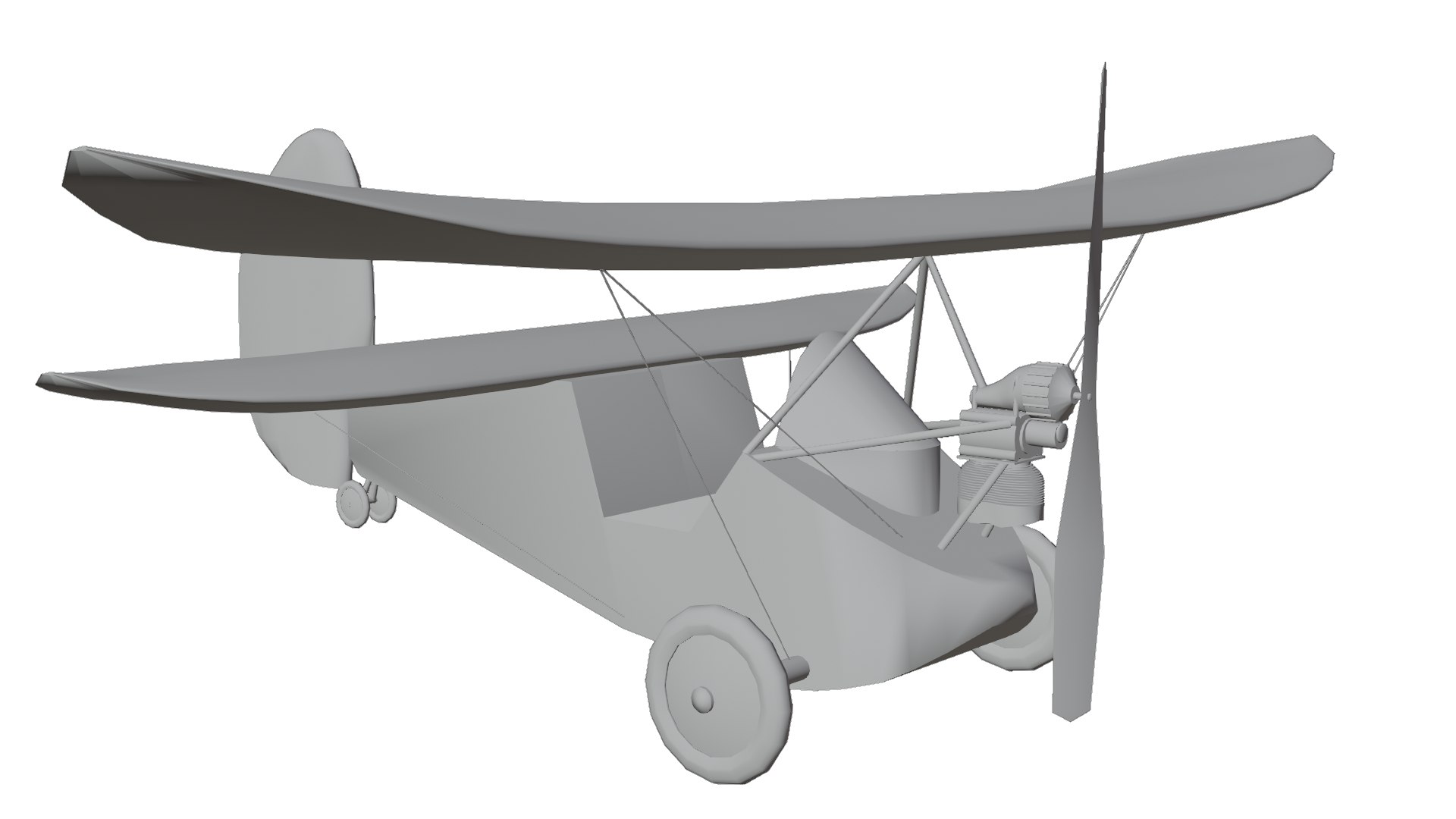 Mignet HM 14 3D Model - TurboSquid 2326136