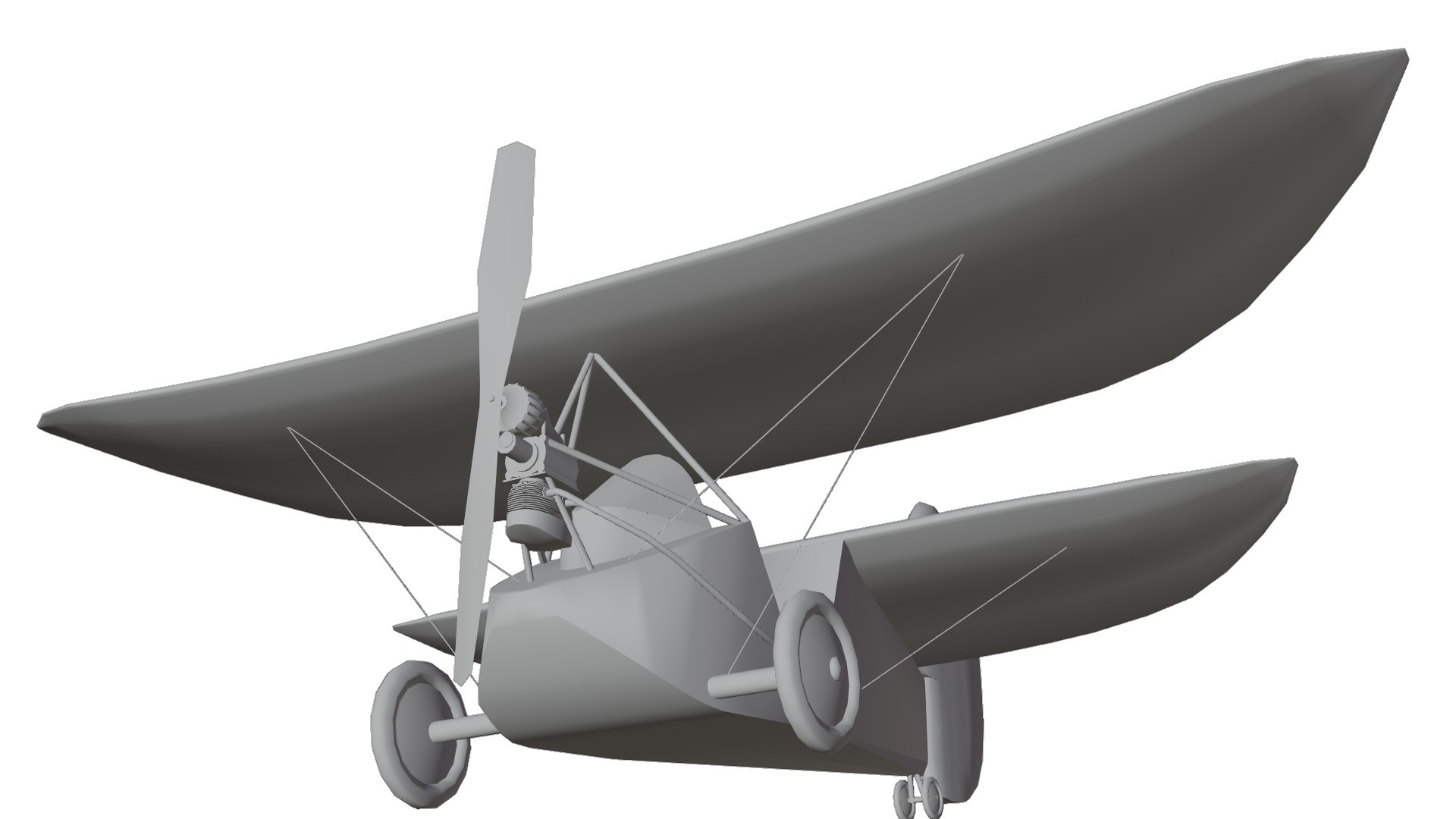 Mignet HM 14 3D Model - TurboSquid 2326136