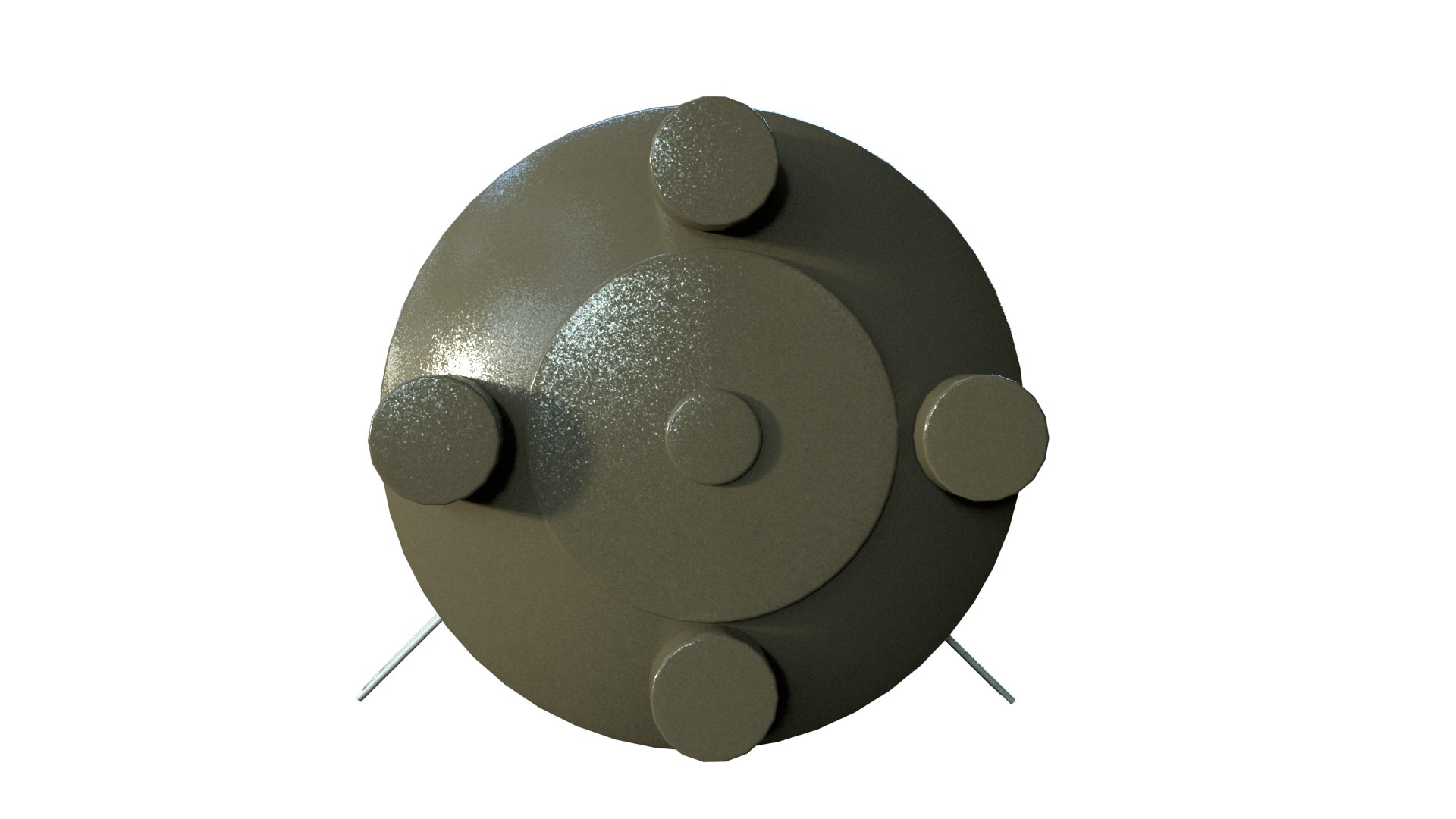 FOAB Bomb 3D Model - TurboSquid 2225468