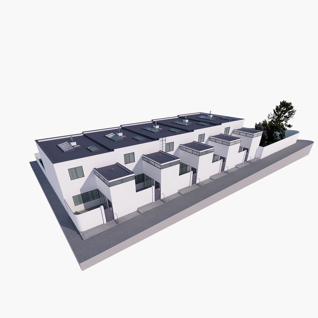 3d Model Modern Architecture Building
