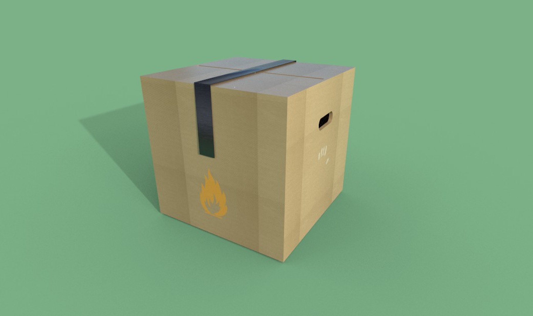 3D Box Model - TurboSquid 1240658