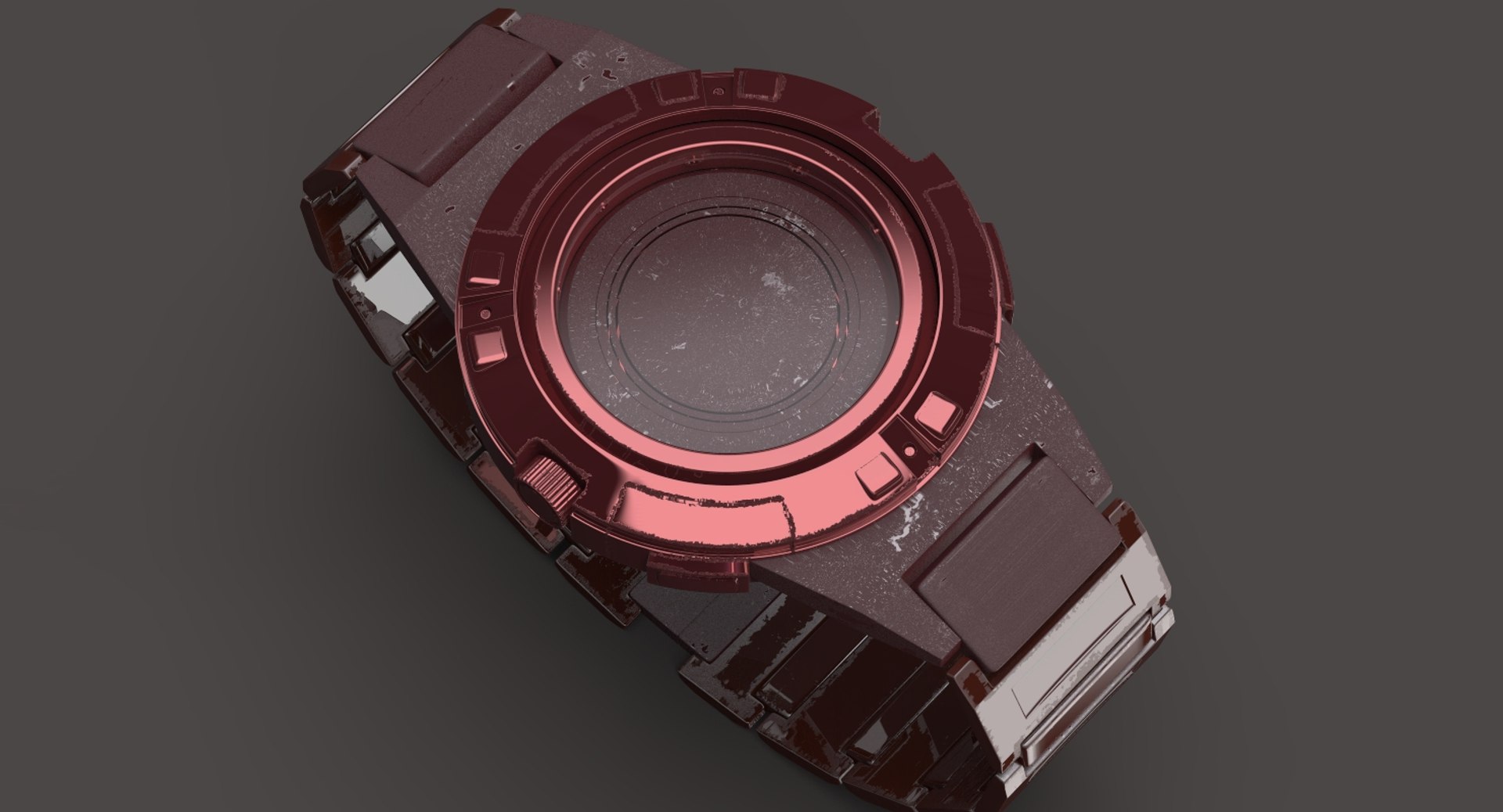3D Sci Fi Hologram Watch Model - TurboSquid 1393416