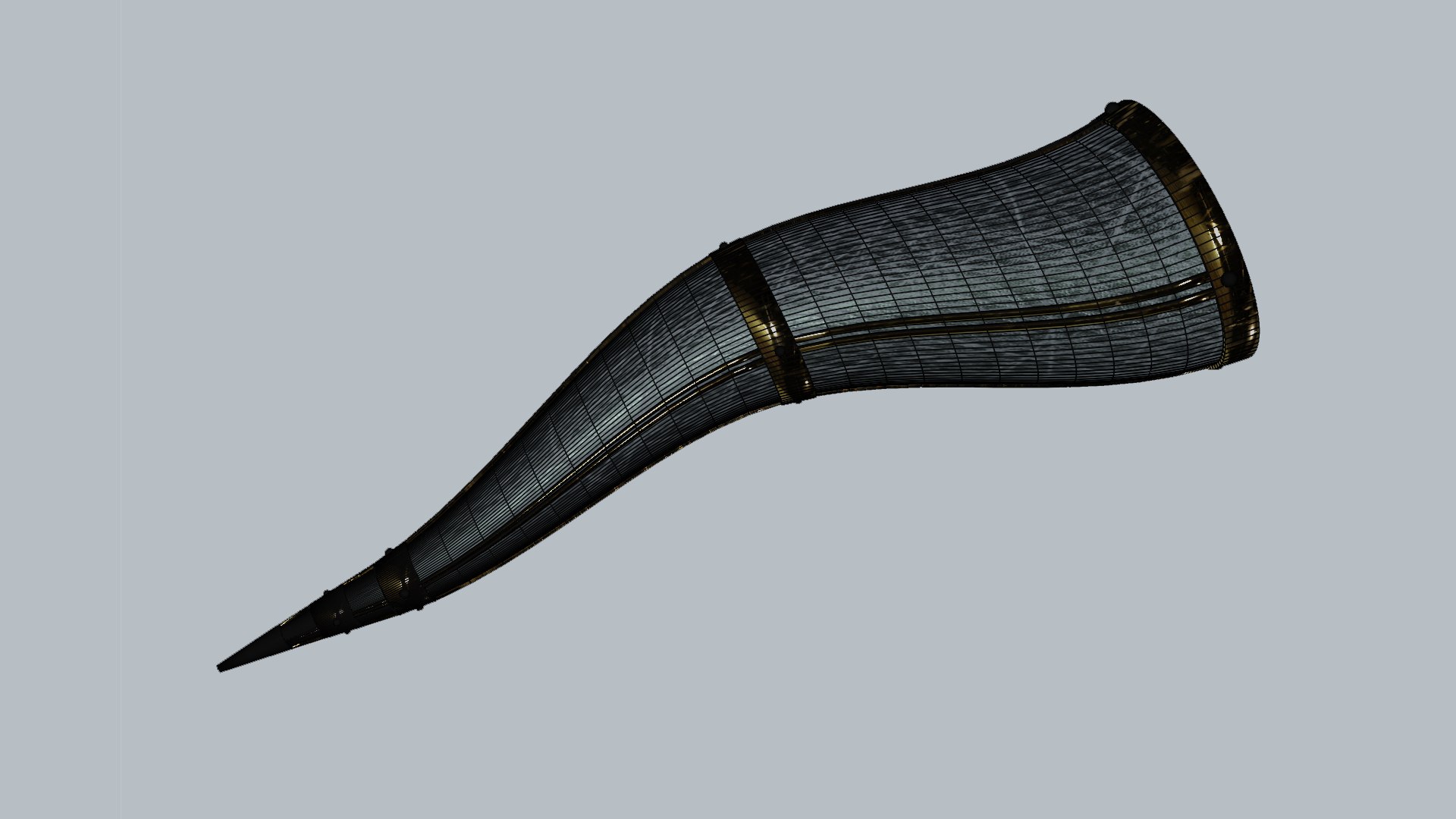 Medieval Horn 3D - TurboSquid 1903025