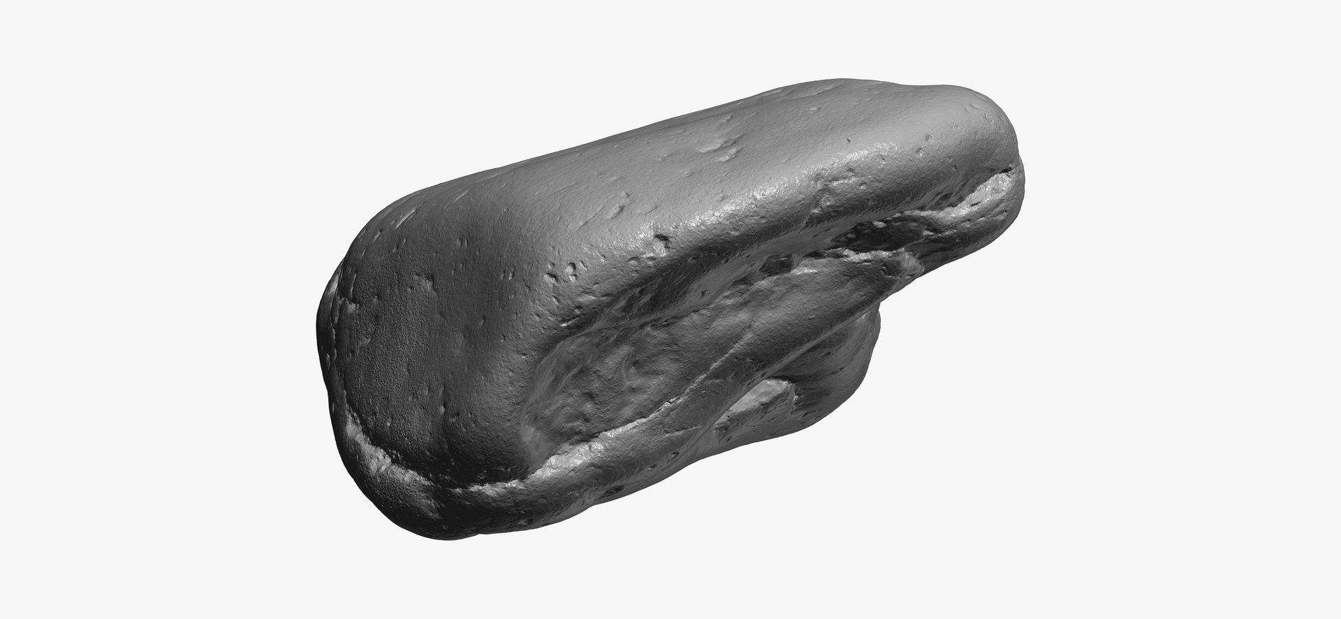 Pebble 02 Raw Scan 3D Model - TurboSquid 1664638