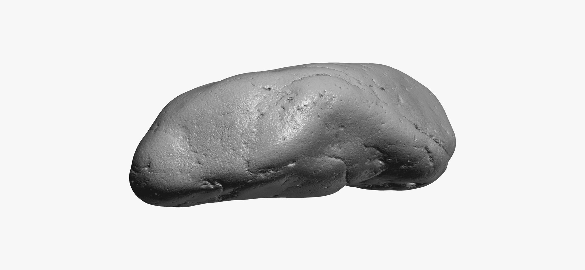 Pebble 02 Raw Scan 3D Model - TurboSquid 1664638