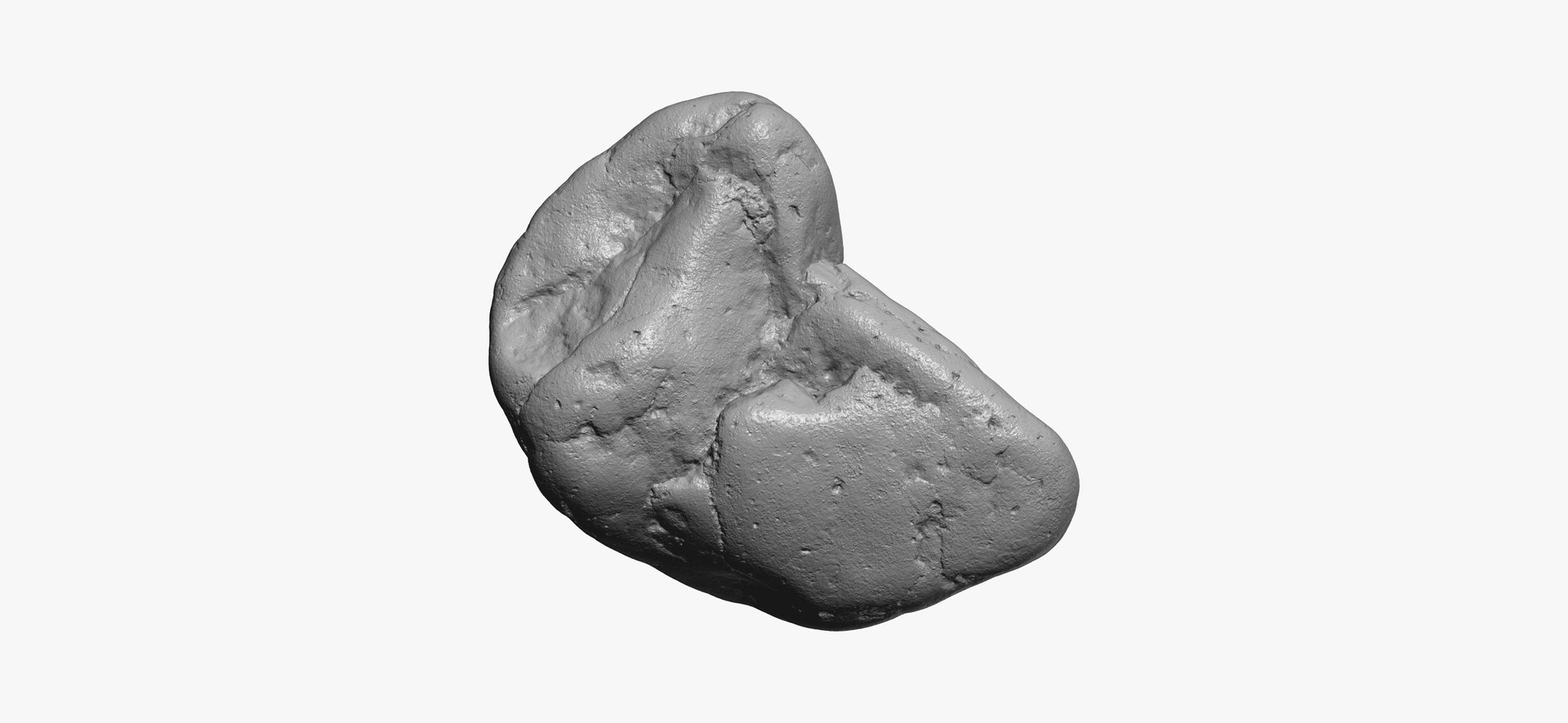 Pebble 02 Raw Scan 3D Model - TurboSquid 1664638