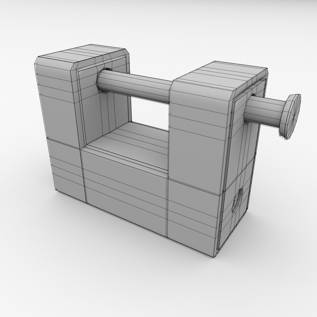 3d Model Padlock V2