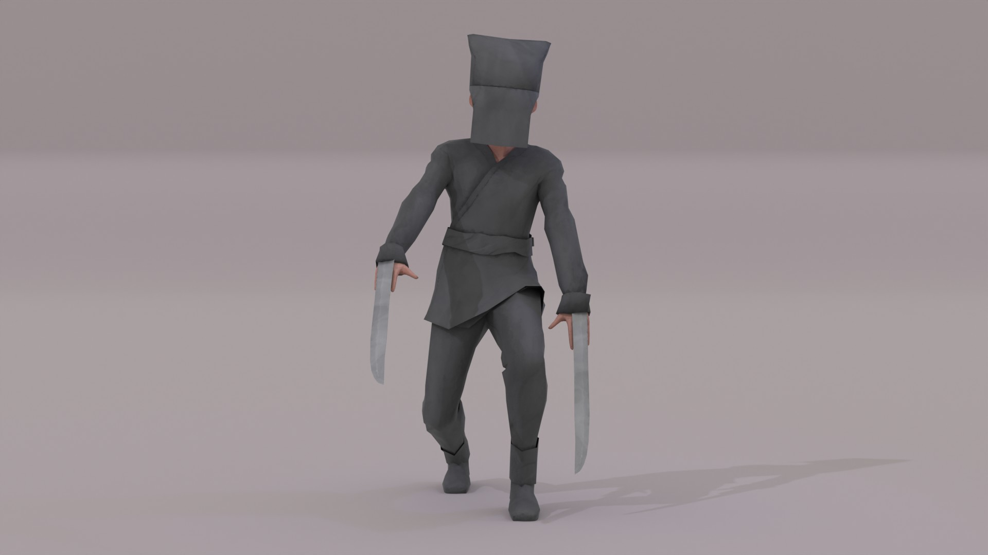 Kuroko Puppet Stylized 3D - TurboSquid 2166354