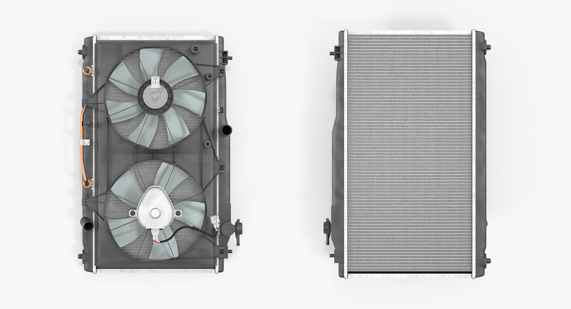 3D Model Car Radiator Fan - TurboSquid 1302242