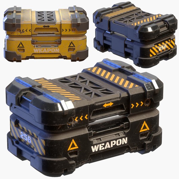 Weapon Box 3D model - TurboSquid 2047030
