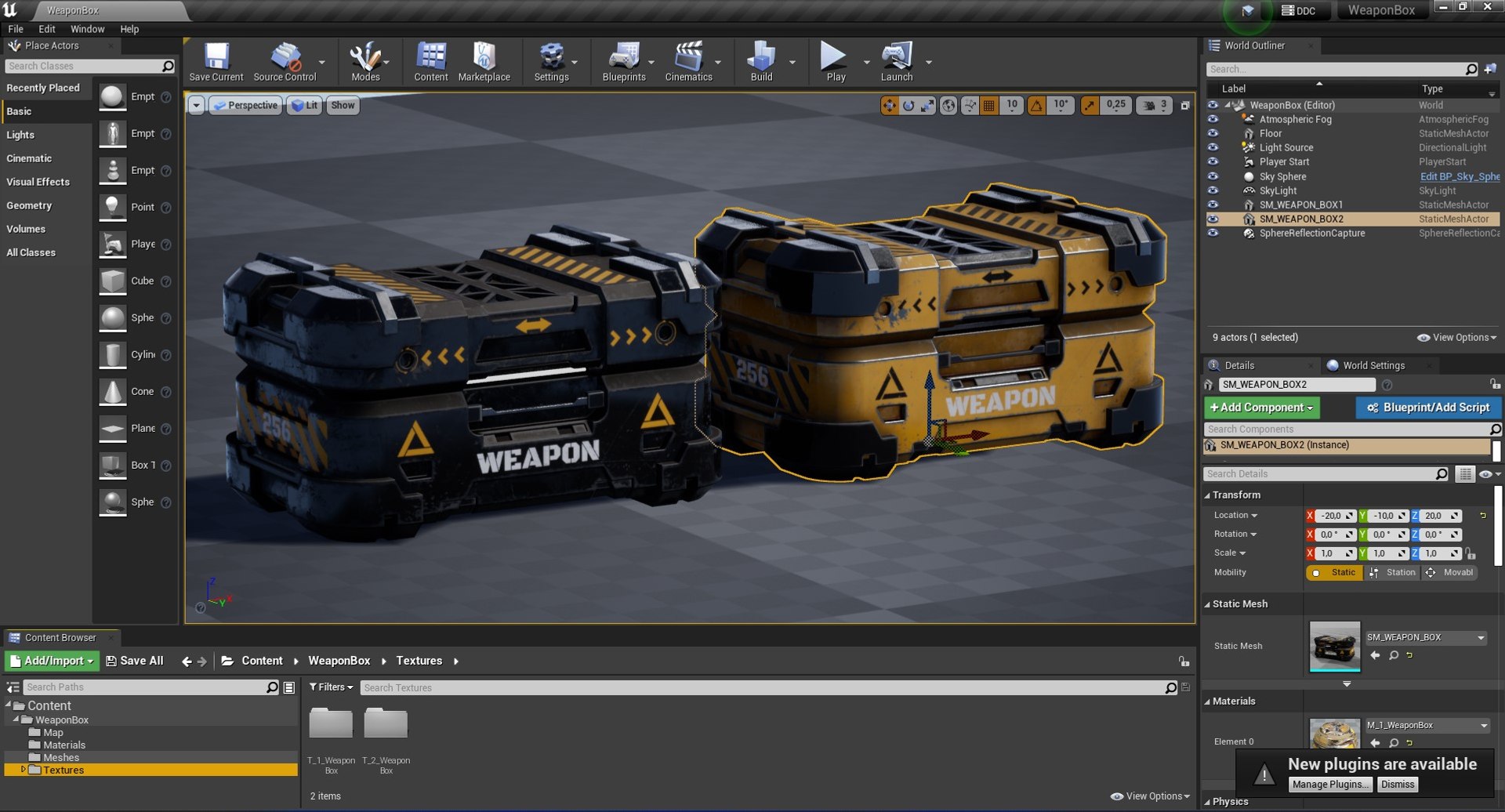 Weapon Box 3D model - TurboSquid 2047030
