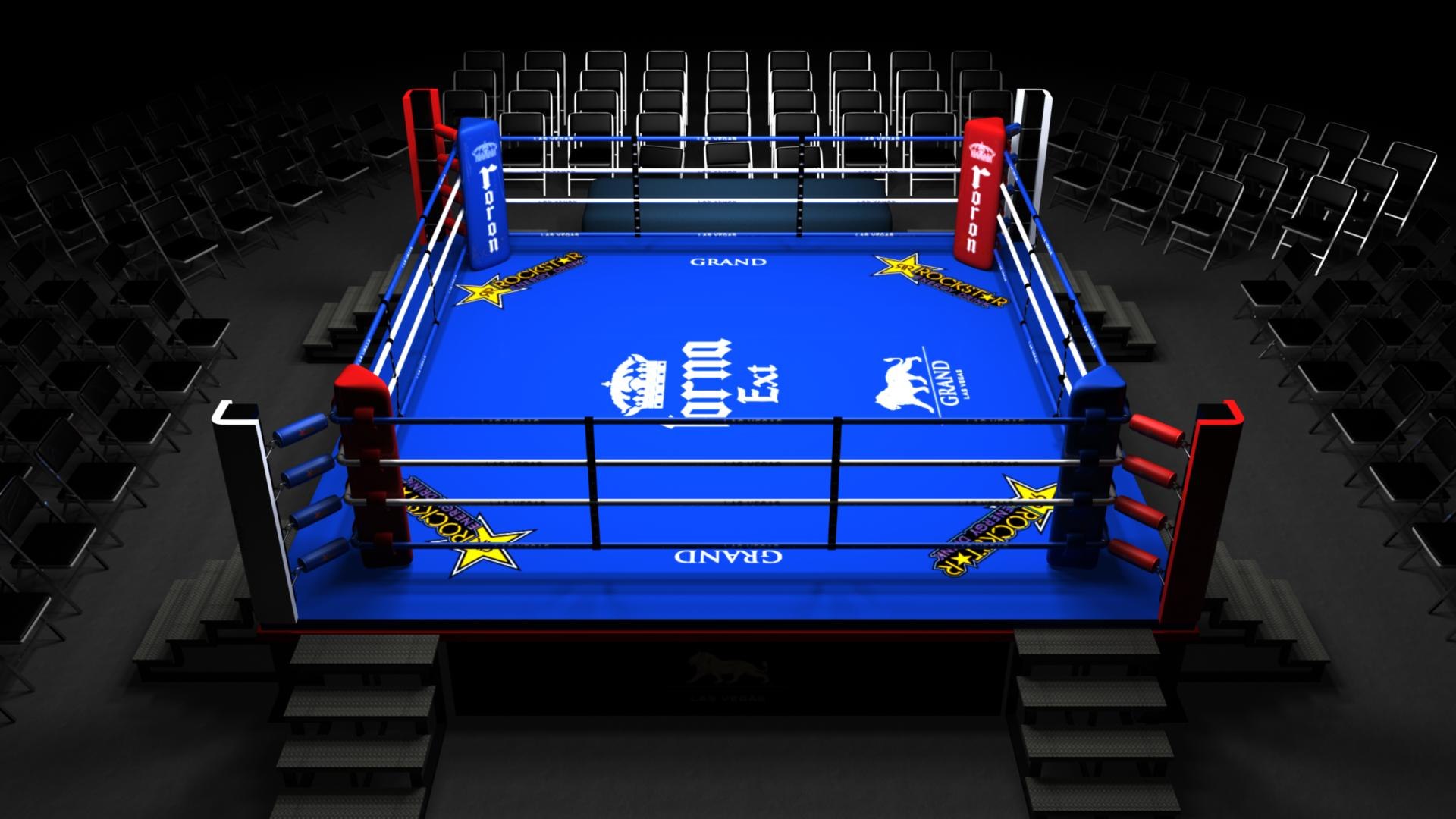3D Boxing Ring Model - TurboSquid 830687