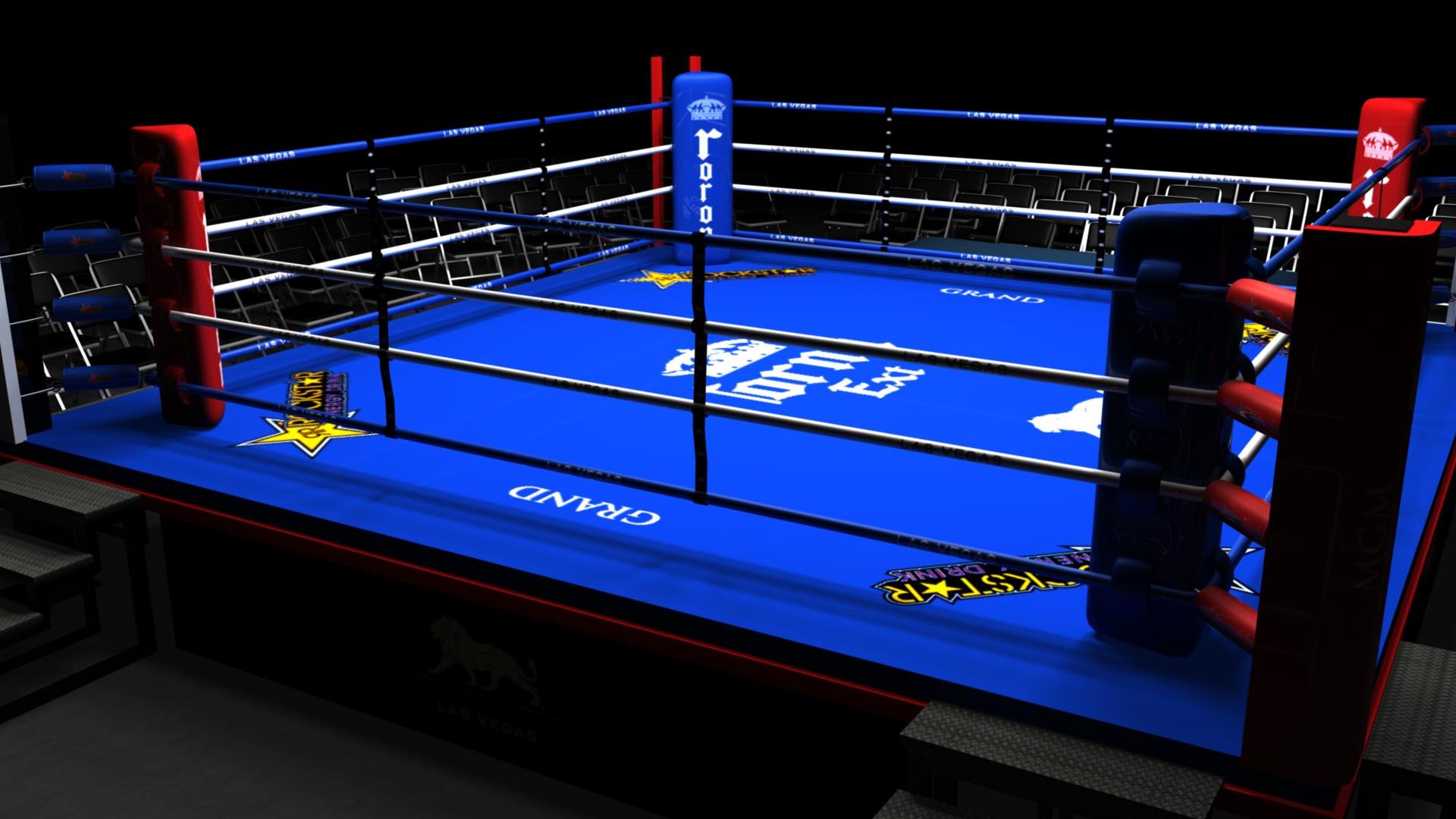 3D Boxing Ring Model - TurboSquid 830687