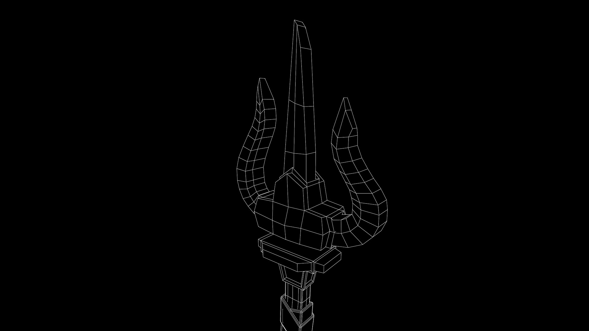 3D Trident Model - TurboSquid 2093054