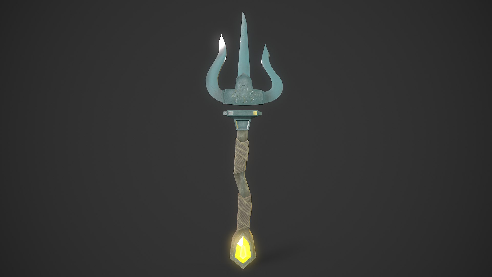 3D Trident Model - TurboSquid 2093054