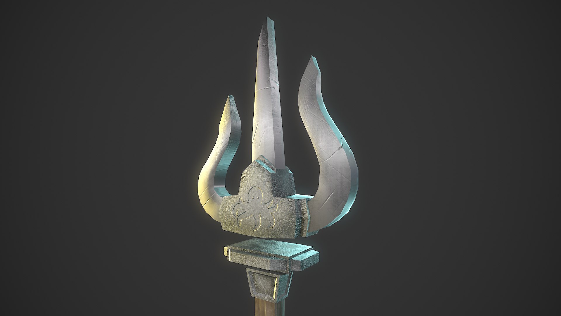 3D Trident Model - TurboSquid 2093054