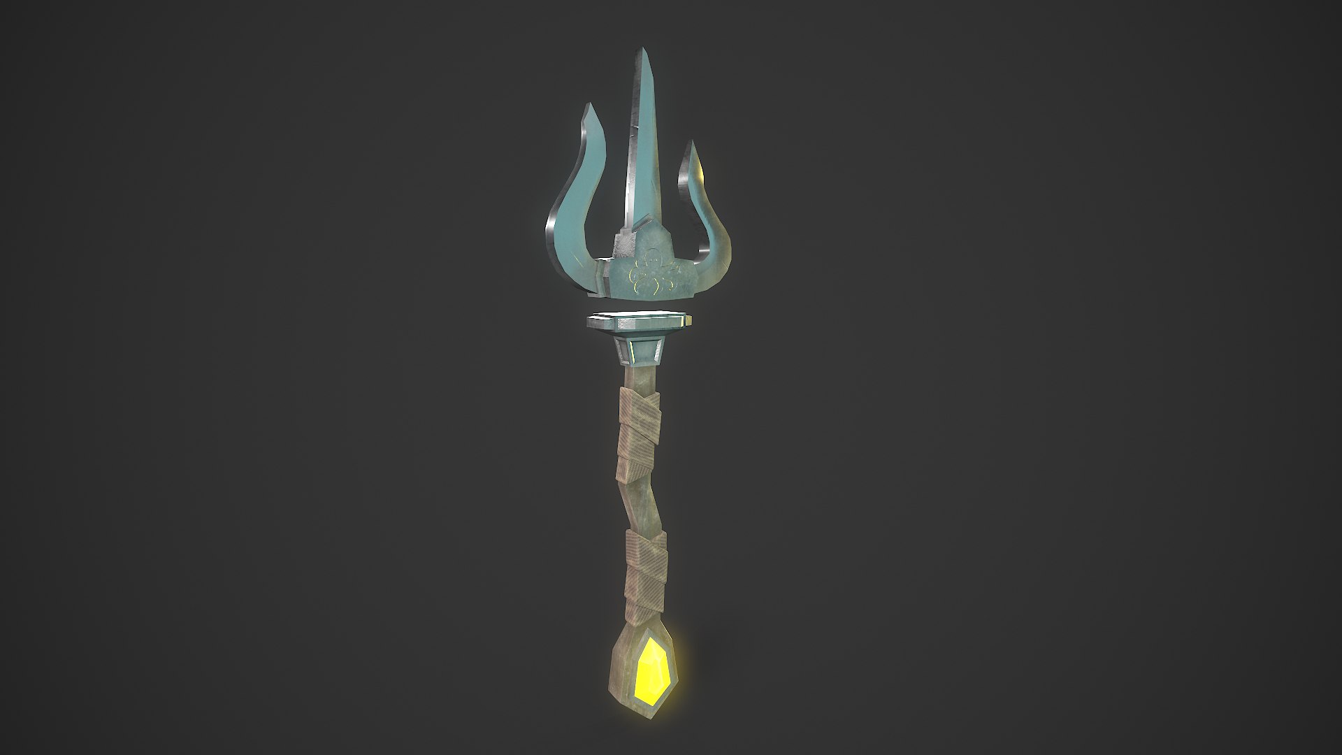 3D Trident Model - TurboSquid 2093054