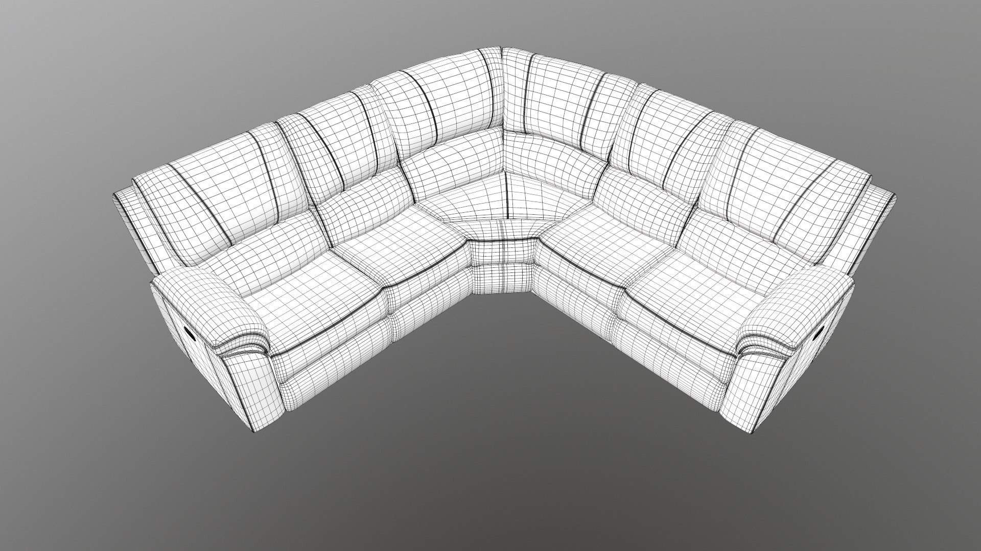 Sofa L Shape 3D Model - TurboSquid 1963804