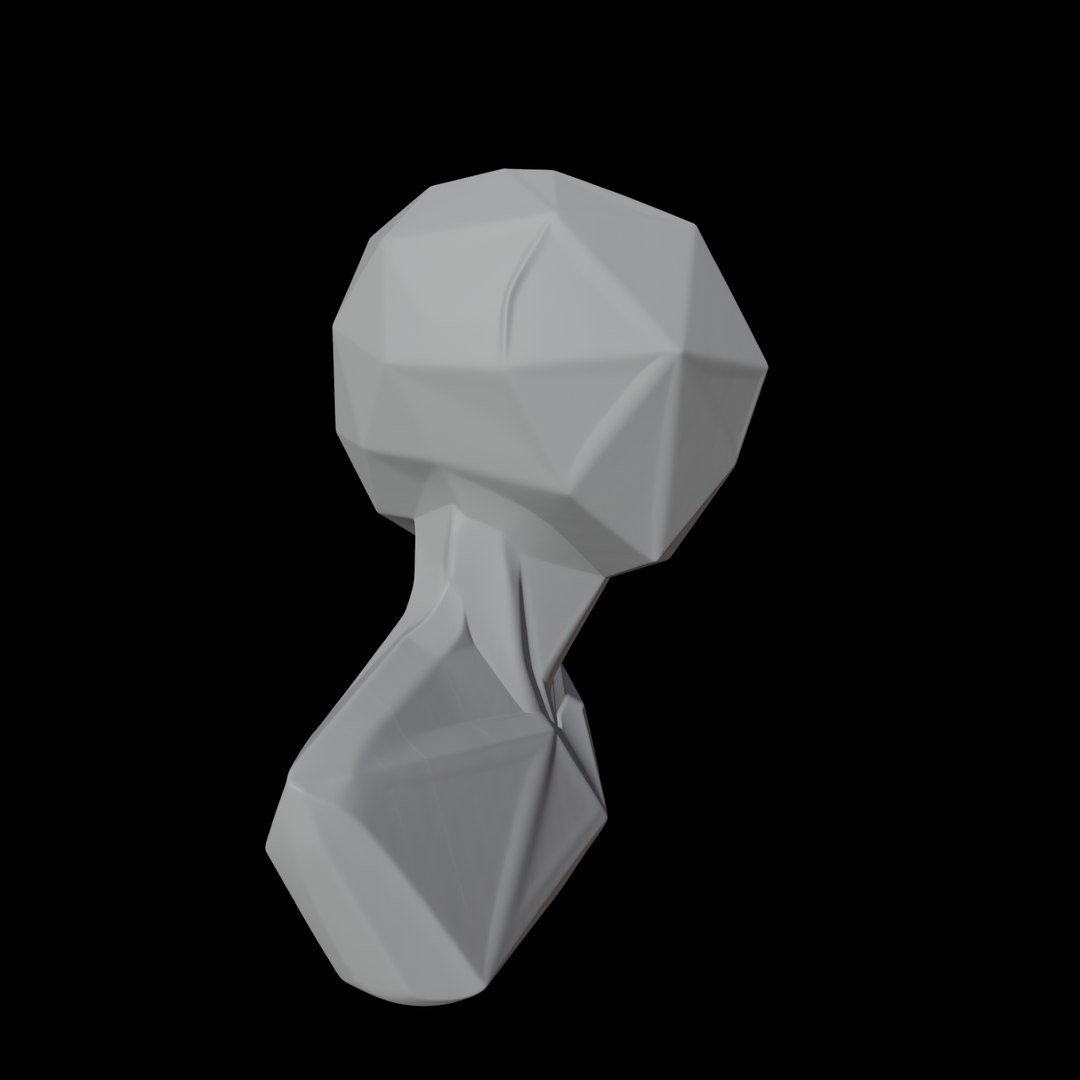 Geometric Human Bust 3D Print Model Art Sculpture Model - TurboSquid 2508994