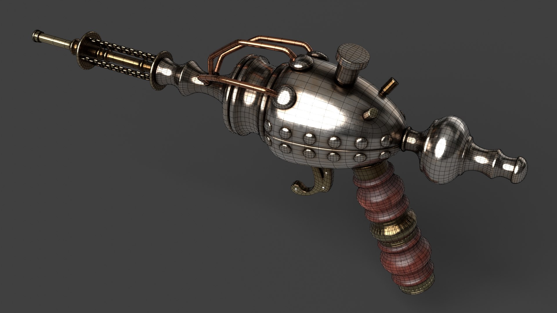Fantasy Gun 19 3D Model - TurboSquid 1936304