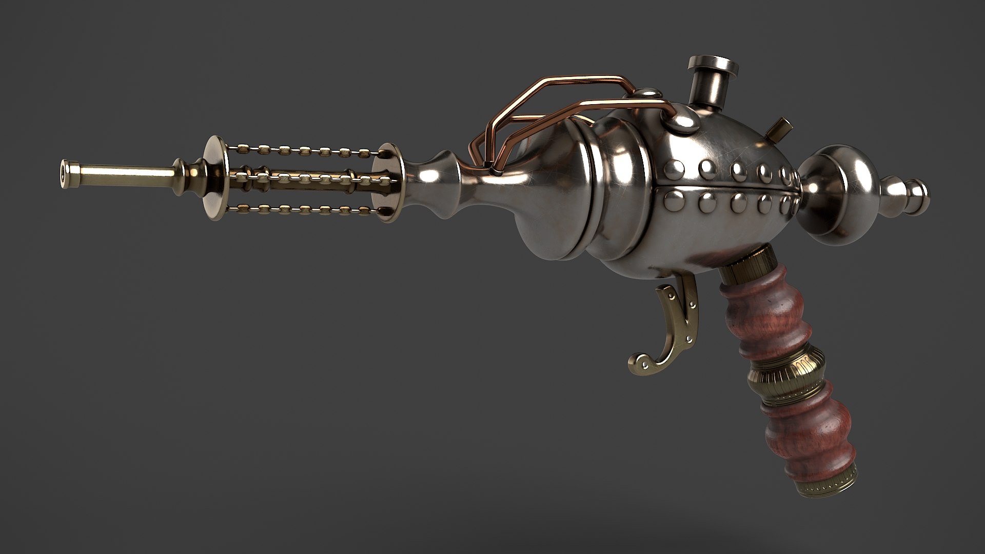 Fantasy Gun 19 3D model - TurboSquid 1936304