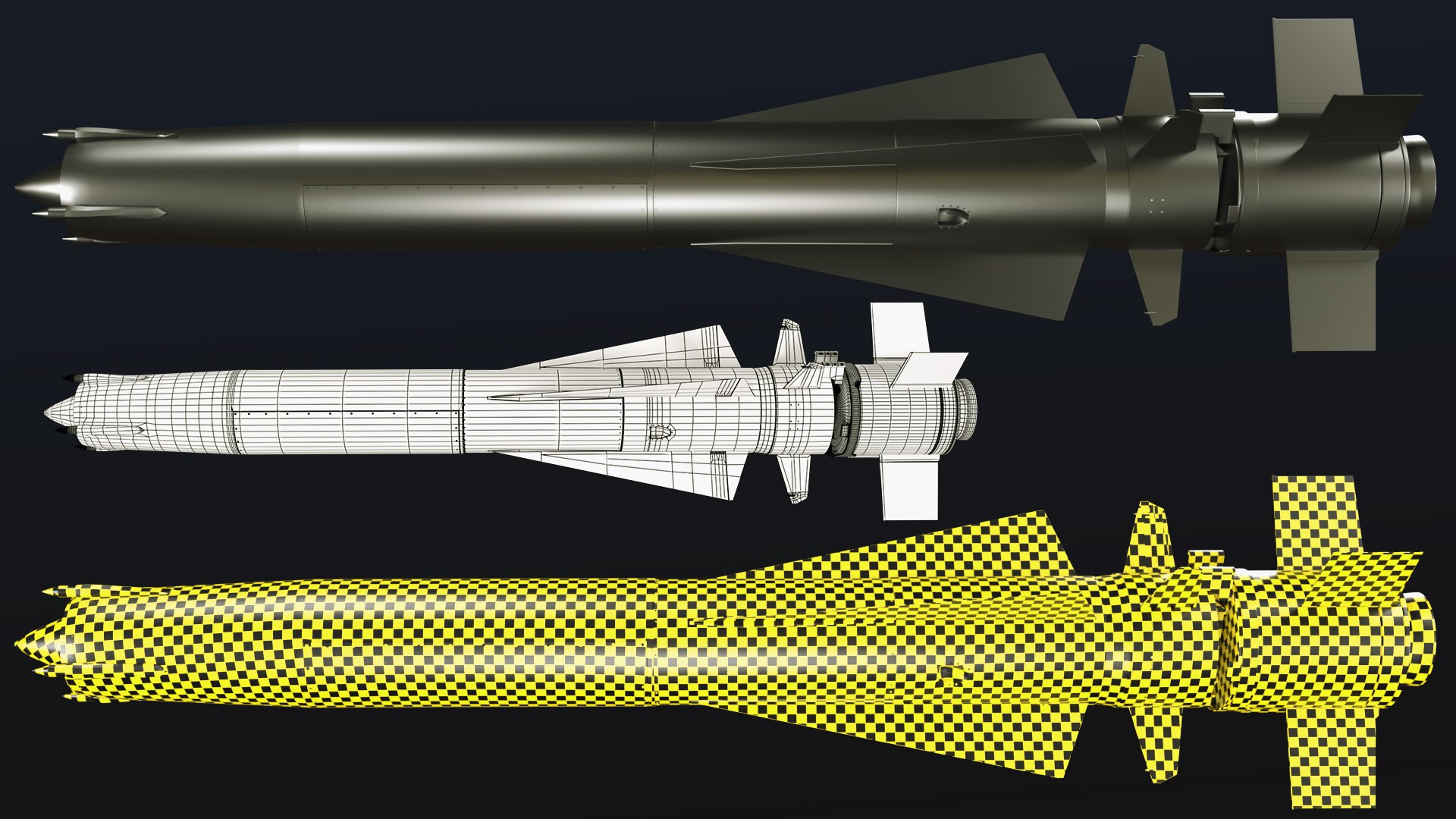 3D Model Rocket - TurboSquid 1916533