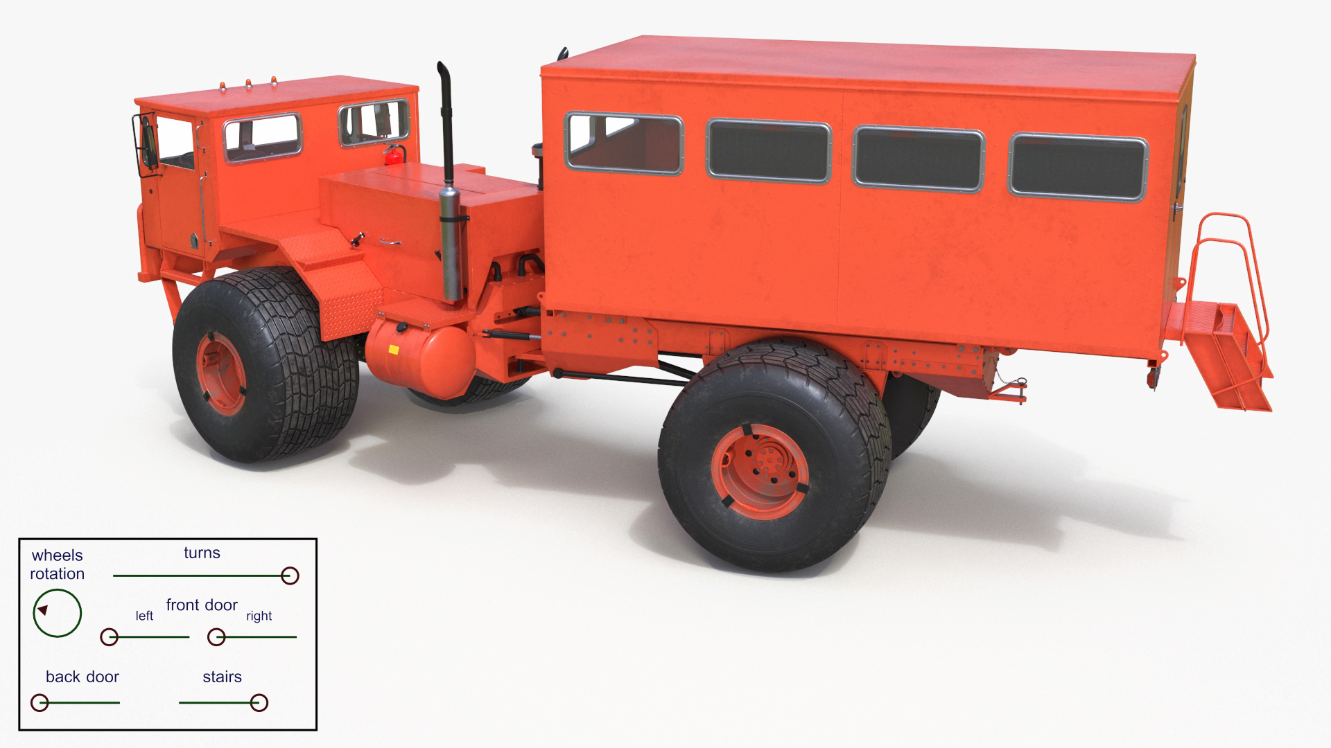 Antarctica Delta Vehicle Rigged 3D Model - TurboSquid 2328276