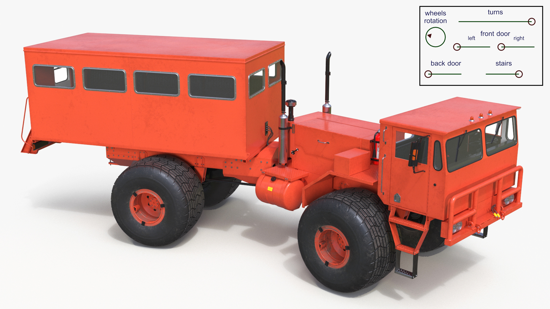 Antarctica Delta Vehicle Rigged 3D Model - TurboSquid 2328276