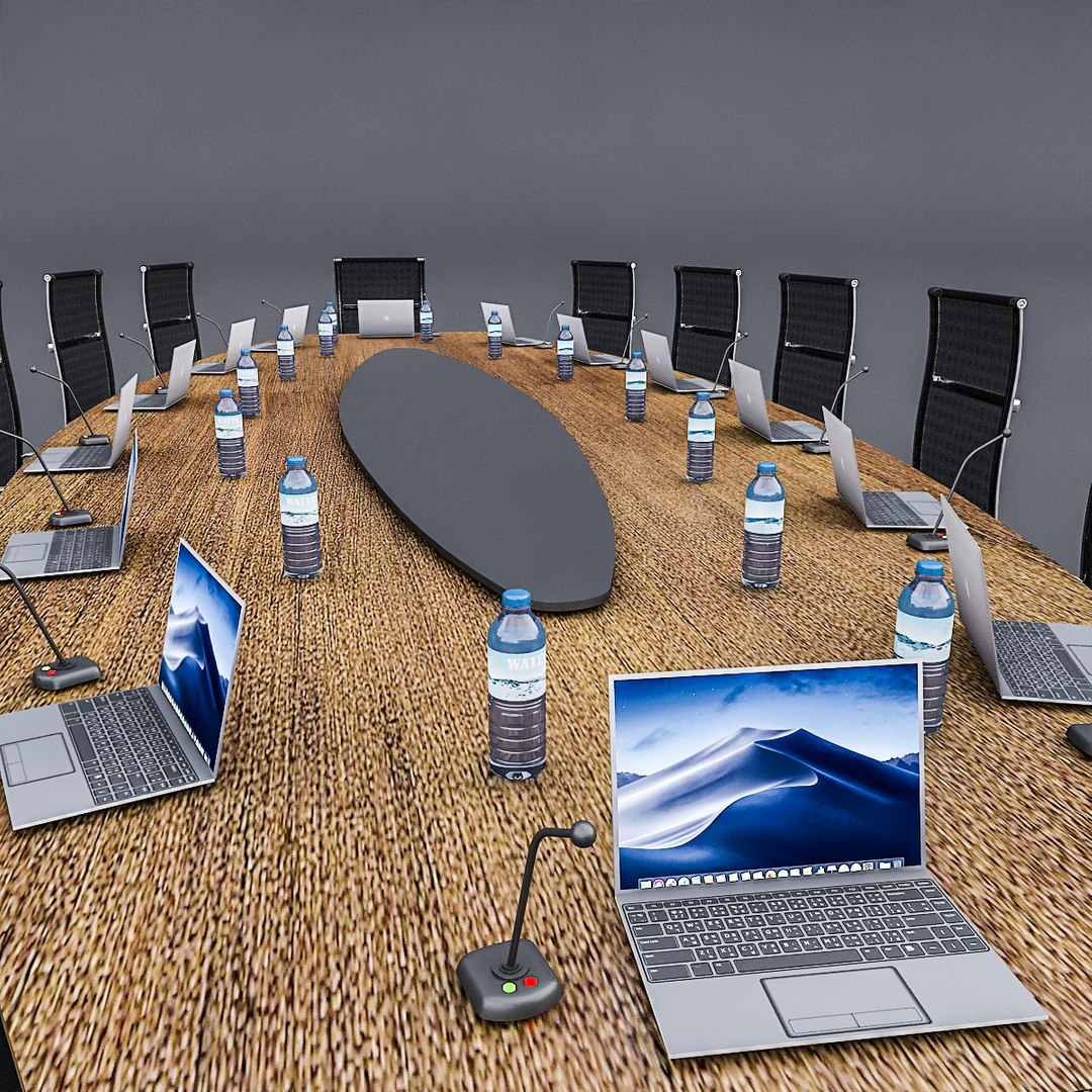 3D Model Meeting Table 01 - TurboSquid 1548549