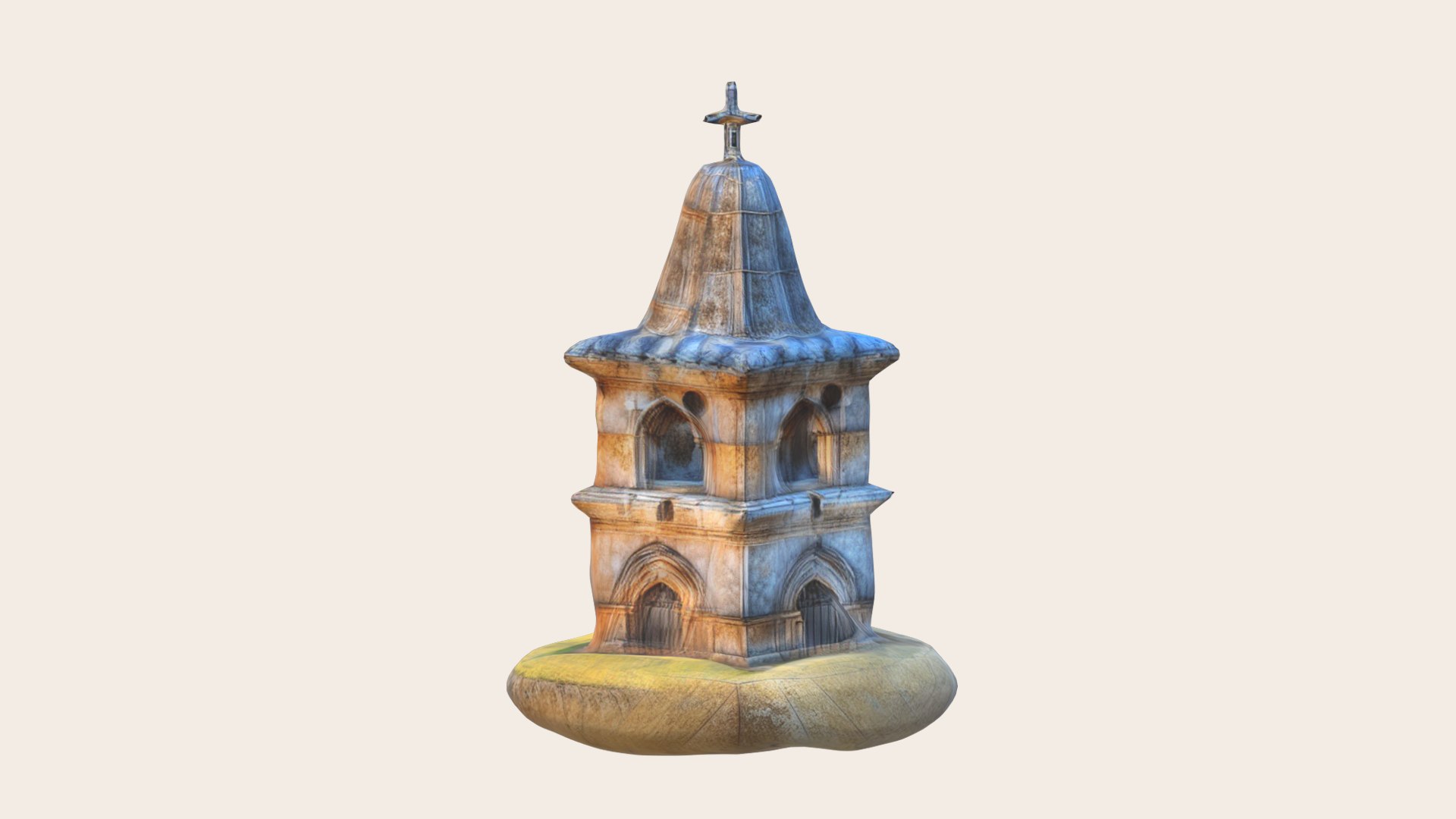 Bell Tower 3D Model - TurboSquid 2205303