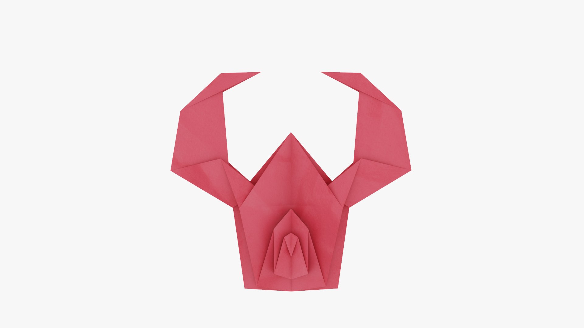 3D Model Origami Scorpion - TurboSquid 2012451