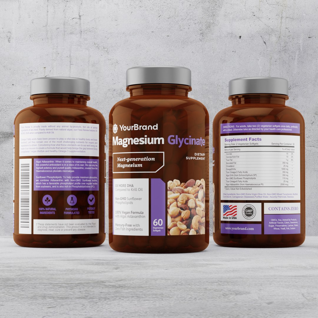 Pil Bottle Packaging With Tablet Inside 3D Model - TurboSquid 2229171