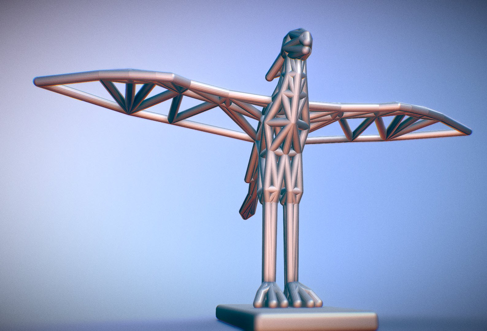 3D Secretary Bird Adults - TurboSquid 1489923