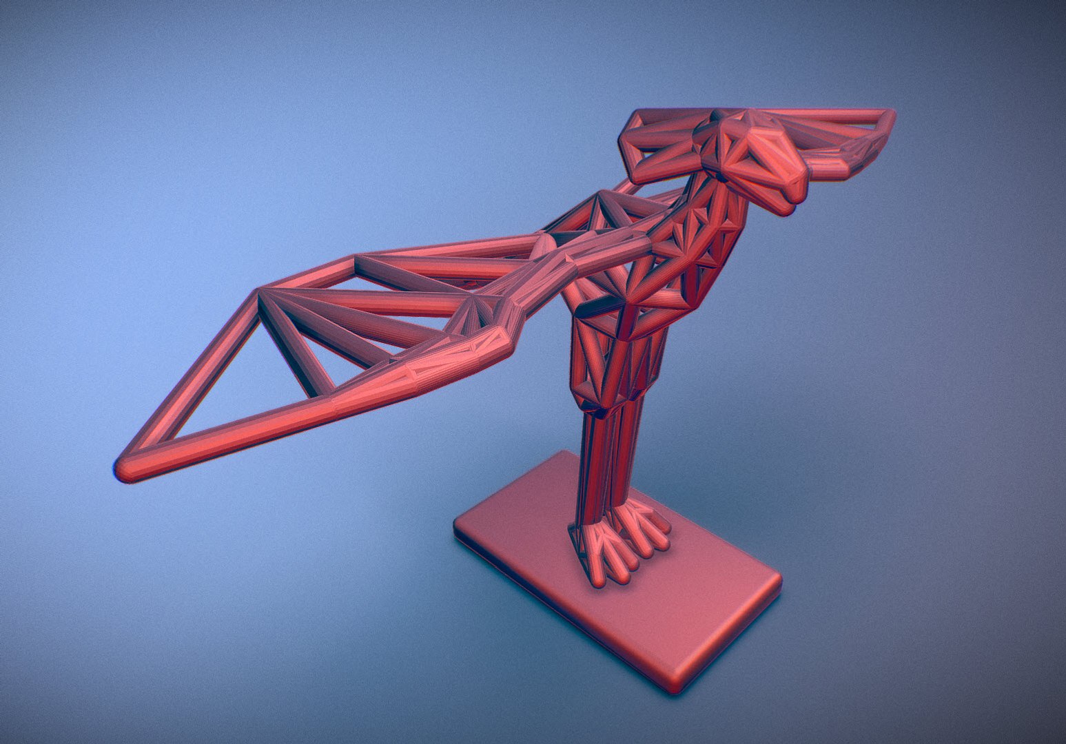 3D Secretary Bird Adults - TurboSquid 1489923
