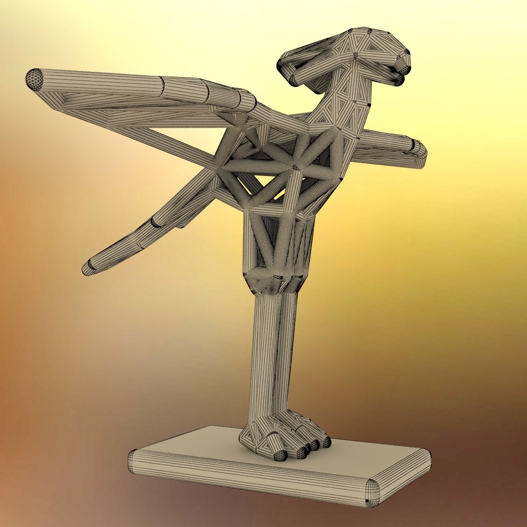 3D Secretary Bird Adults - TurboSquid 1489923
