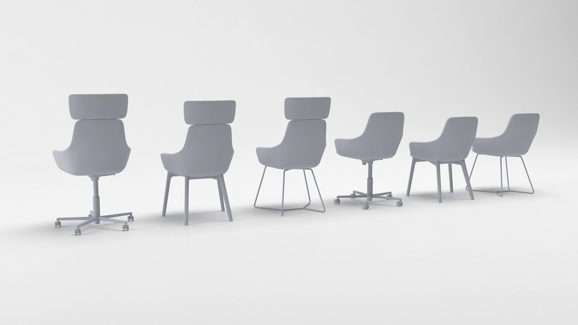 3D hendrix mini deberenn chair model - TurboSquid 1506077