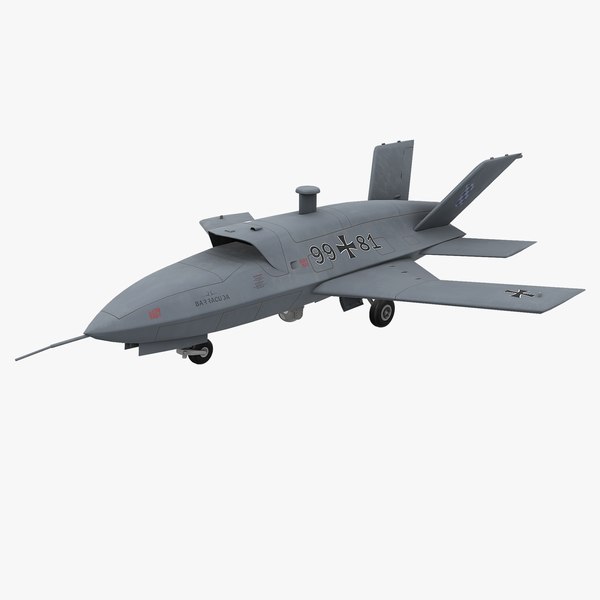 modelo 3d Vehículo aéreo no tripulado (UAV) EADS Barracuda - TurboSquid ...