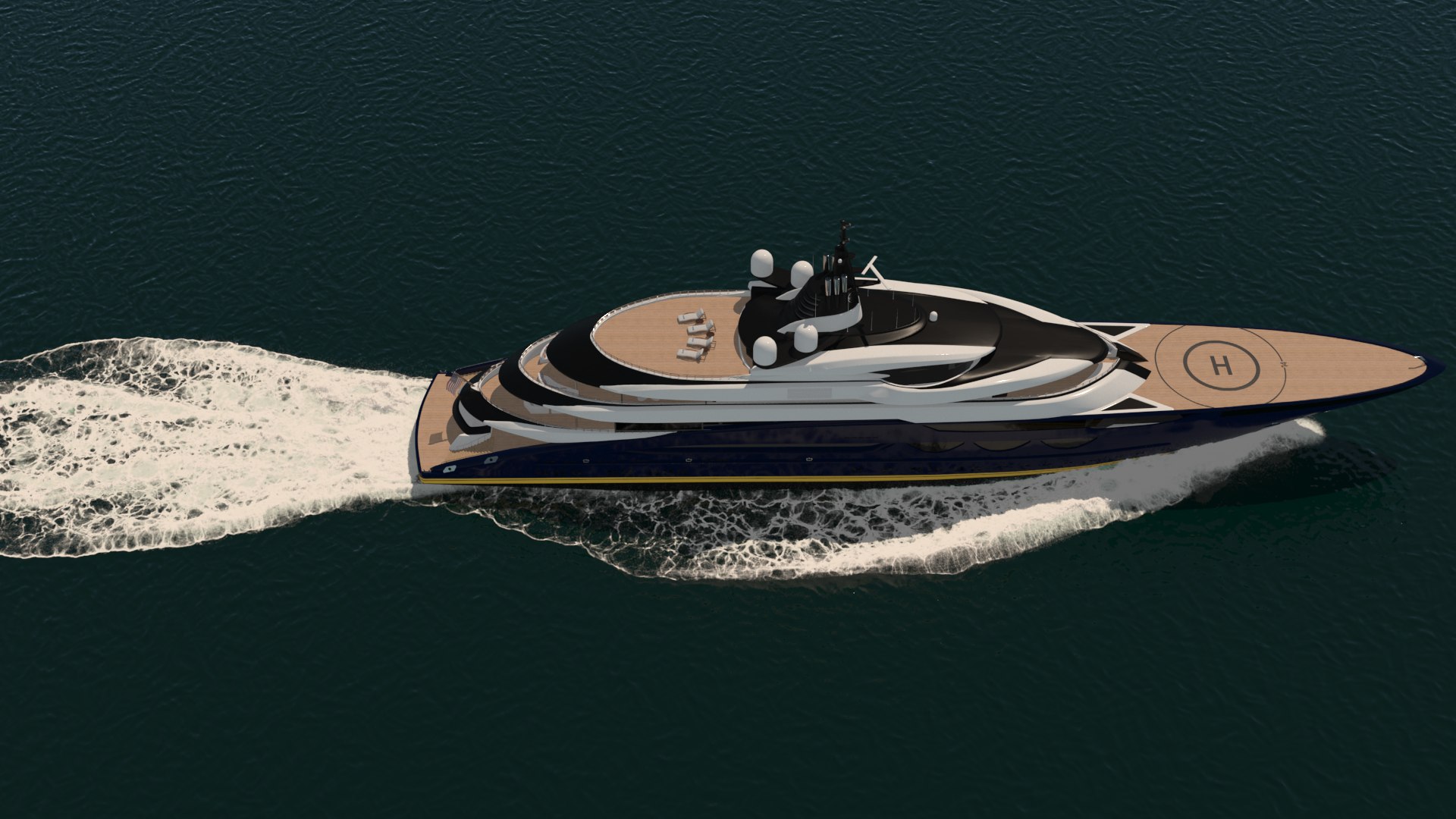 3D Atacama Yacht Dynamic Simulation Model - TurboSquid 2223115