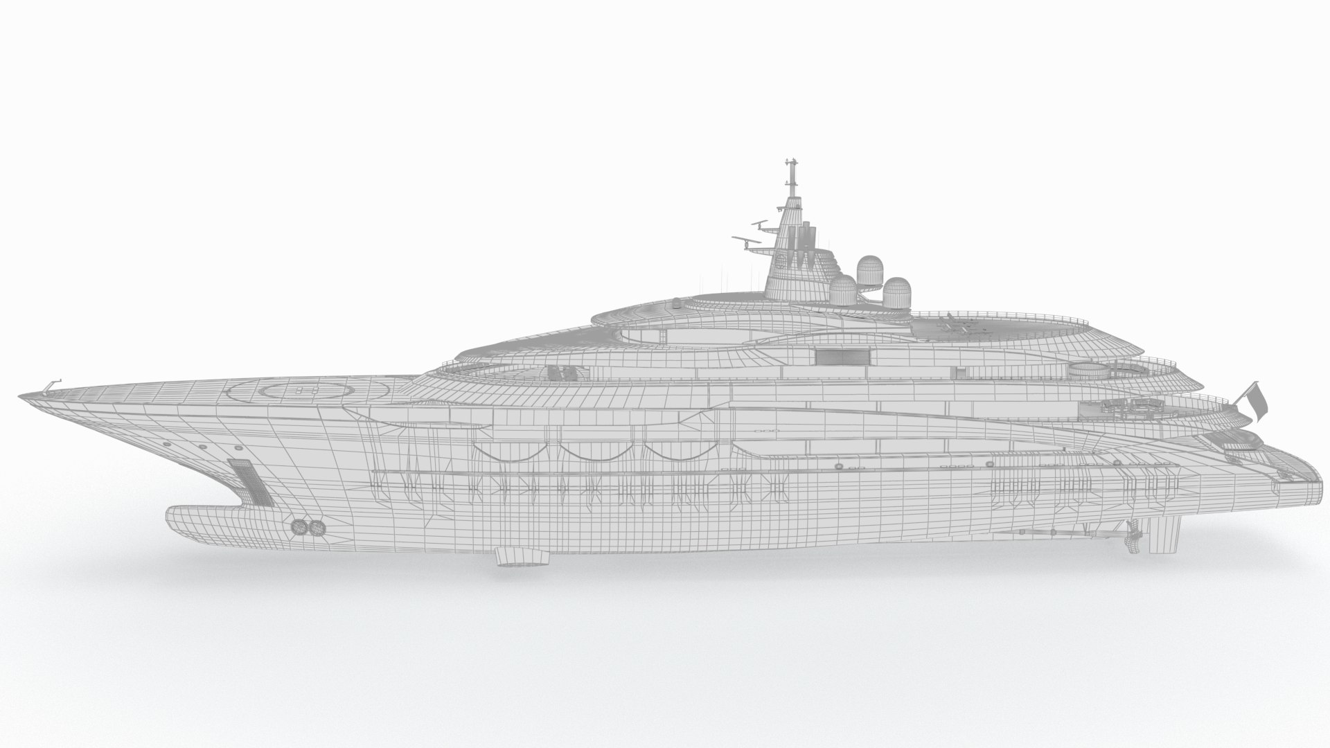 3D Atacama Yacht Dynamic Simulation Model - TurboSquid 2223115