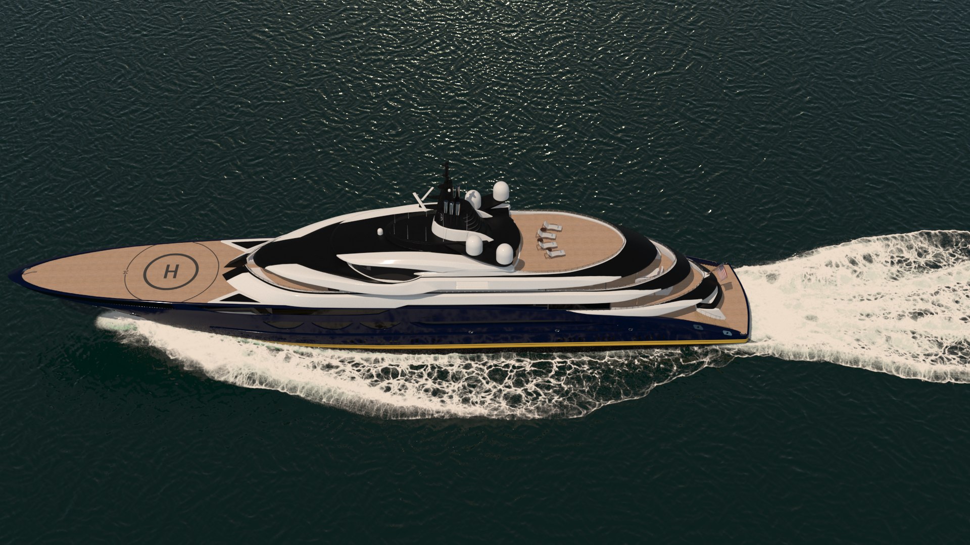 3D Atacama Yacht Dynamic Simulation Model - TurboSquid 2223115