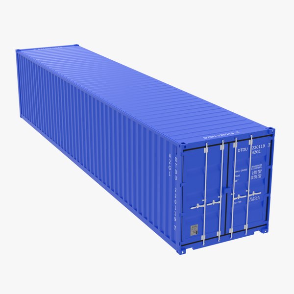 3D maersk 40ft shipping container - TurboSquid 1542461