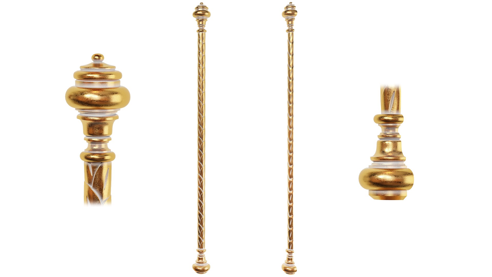 Classic Pilaster 07 3D - TurboSquid 2070055