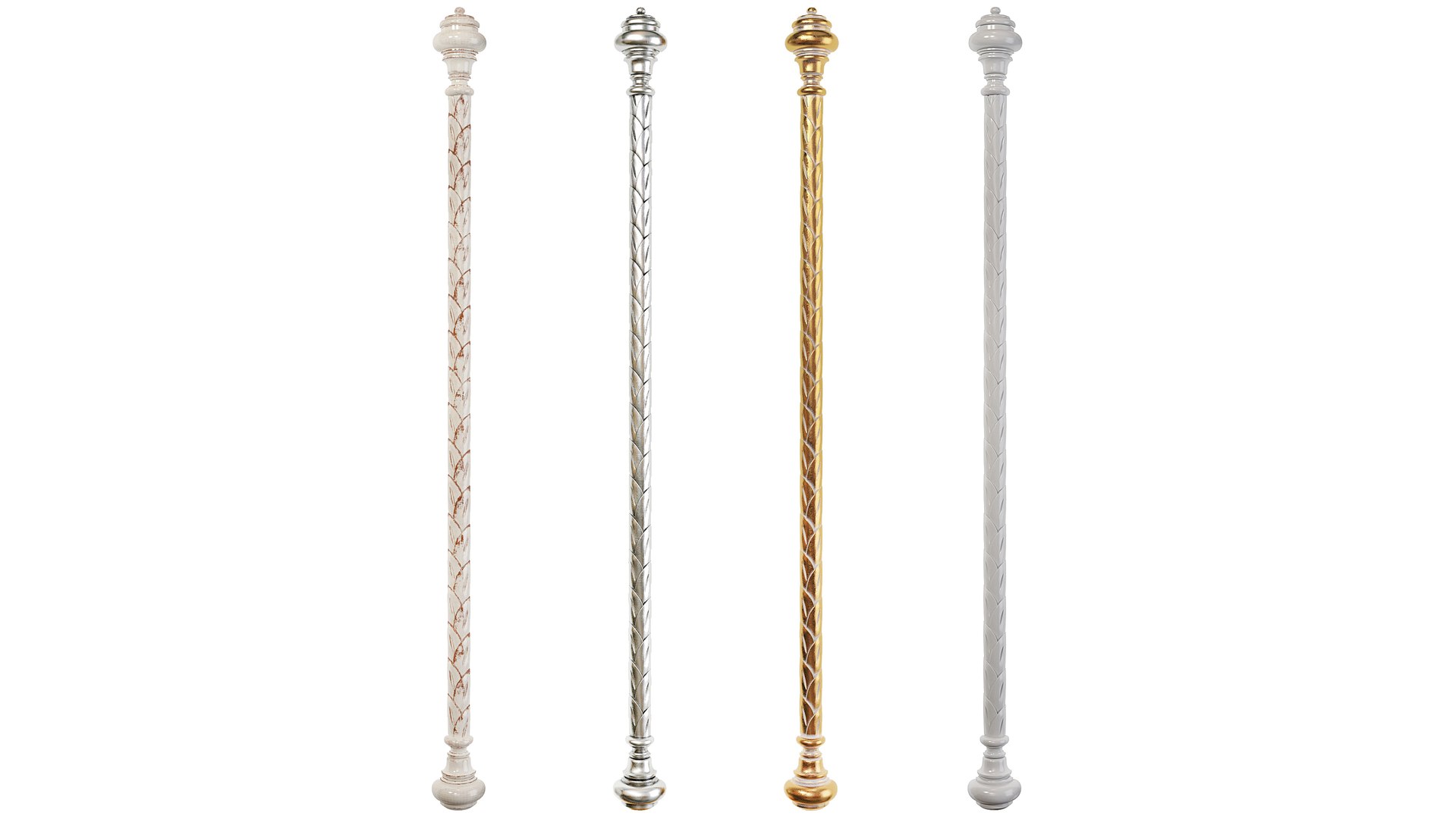 Classic Pilaster 07 3D - TurboSquid 2070055