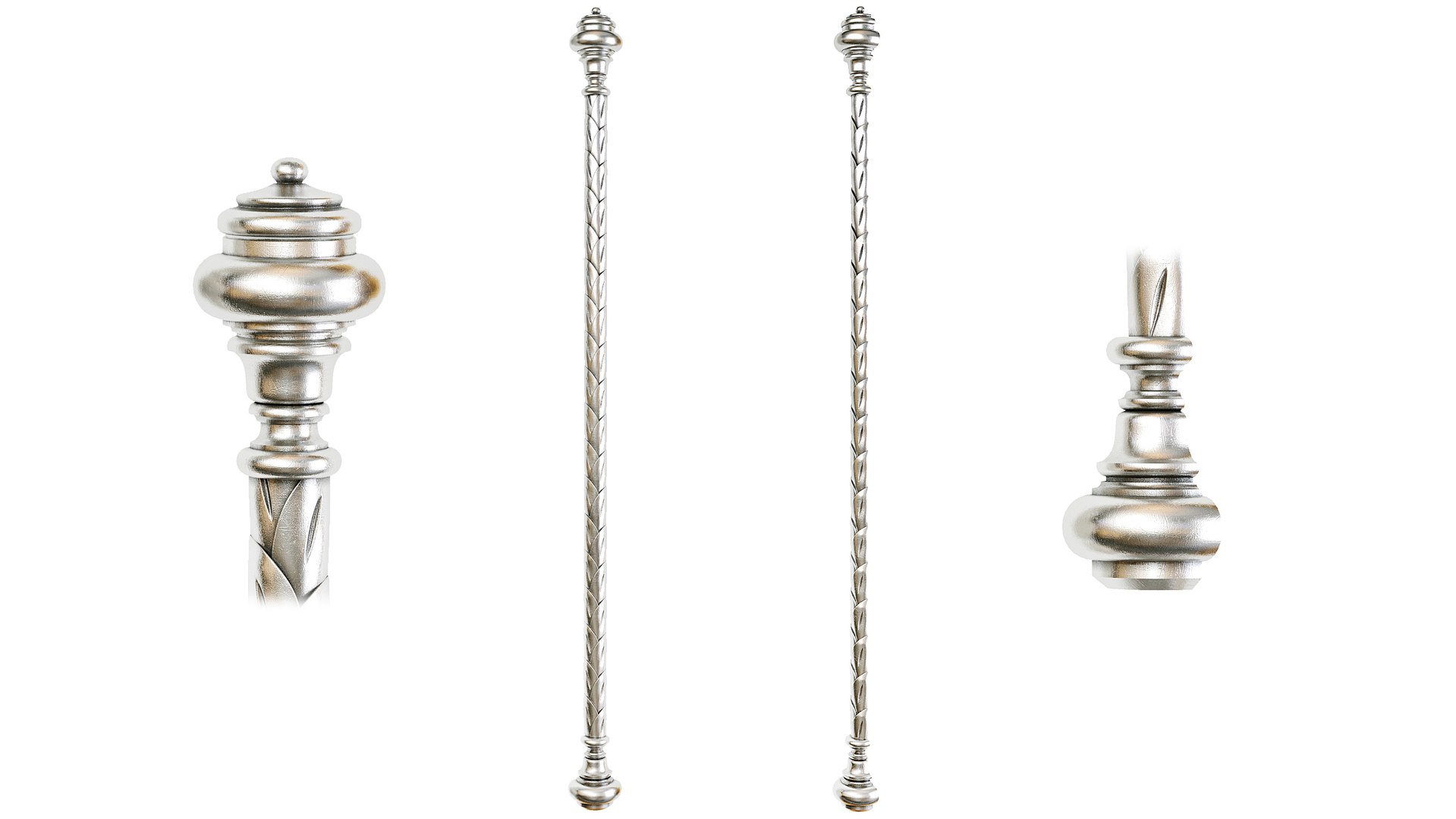 Classic Pilaster 07 3D - TurboSquid 2070055