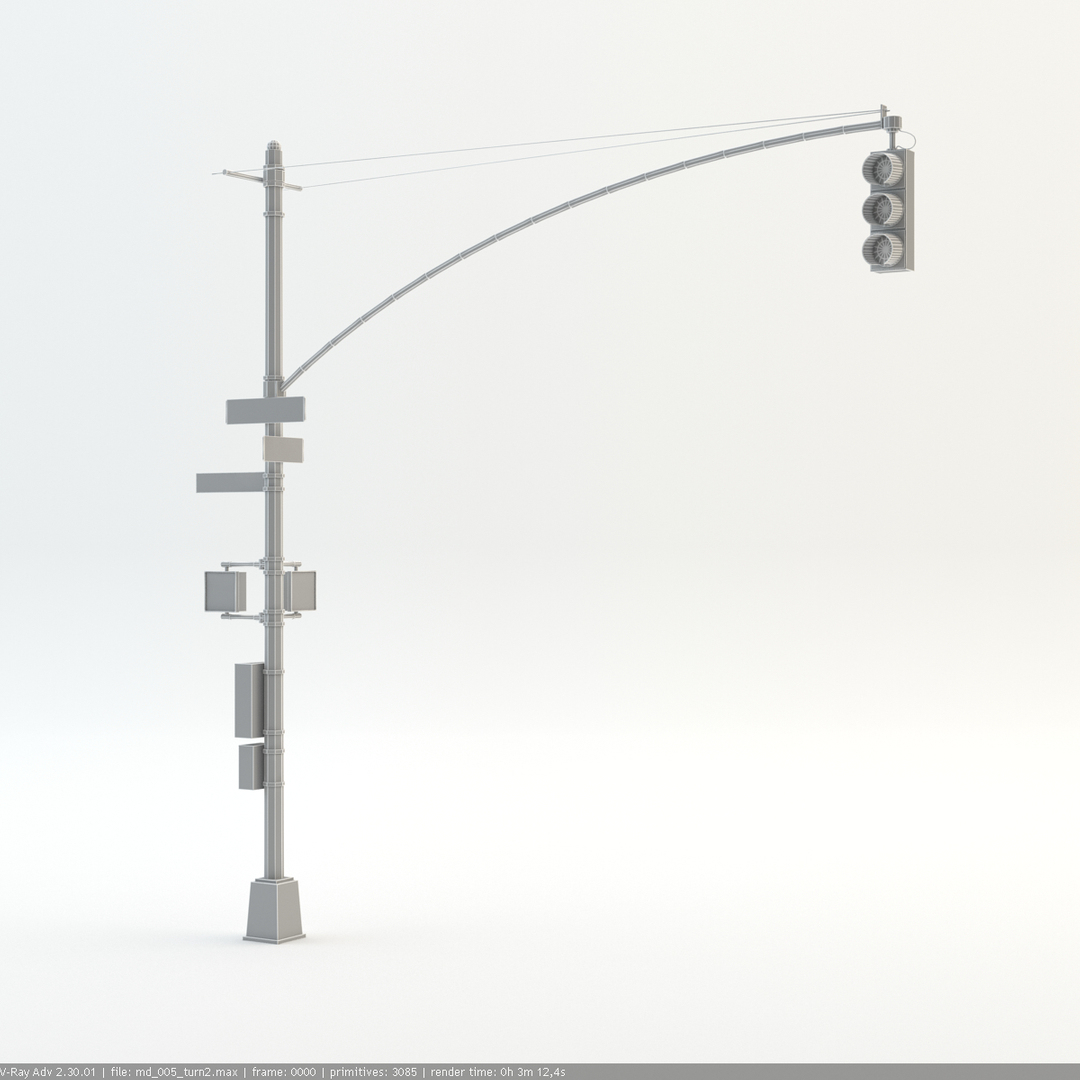 Traffic Light 3d Model