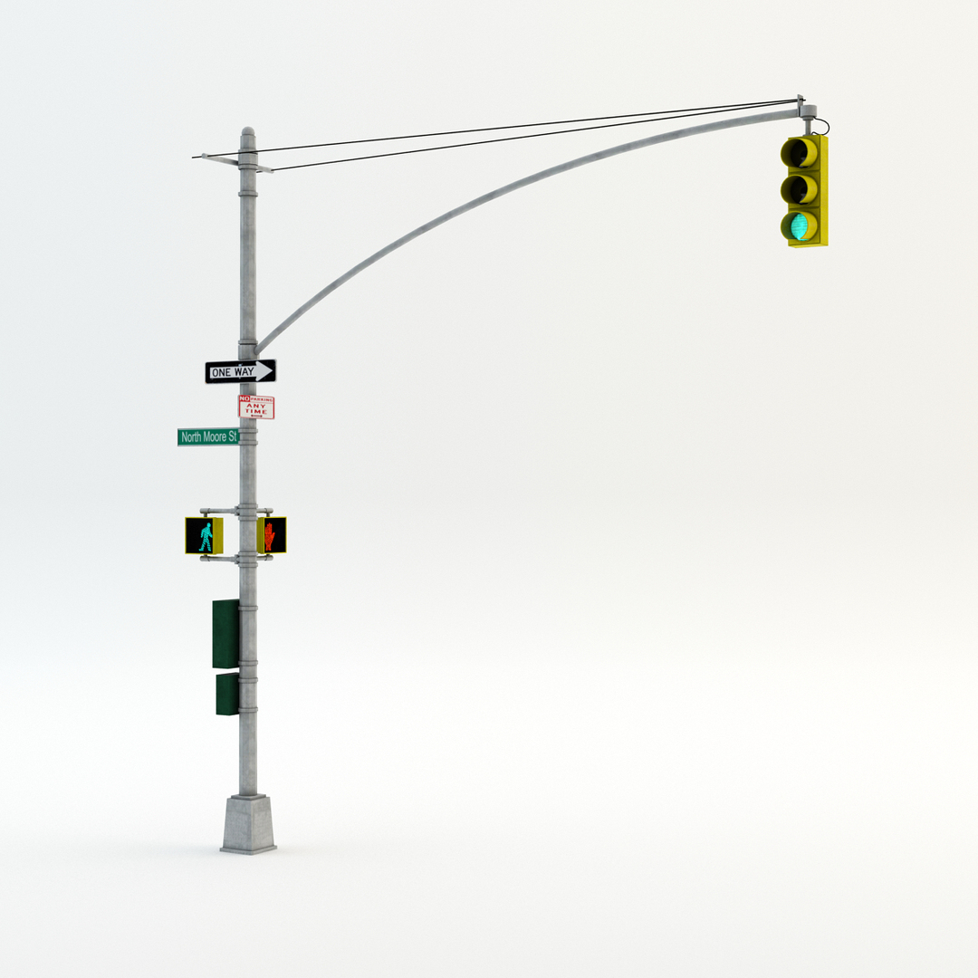 Traffic Light 3d Model