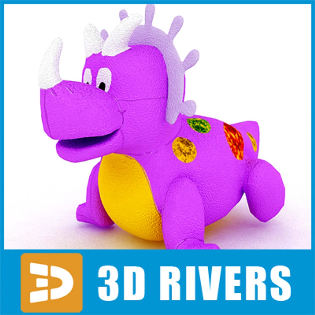 Toy Dragon 3d Model
