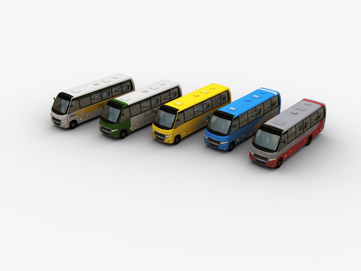 3D Model City Bus With Interior 7 - TurboSquid 2033935