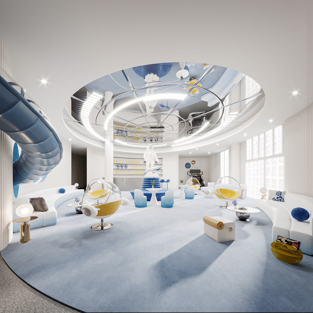 3D модель Modern children play area - TurboSquid 1900551